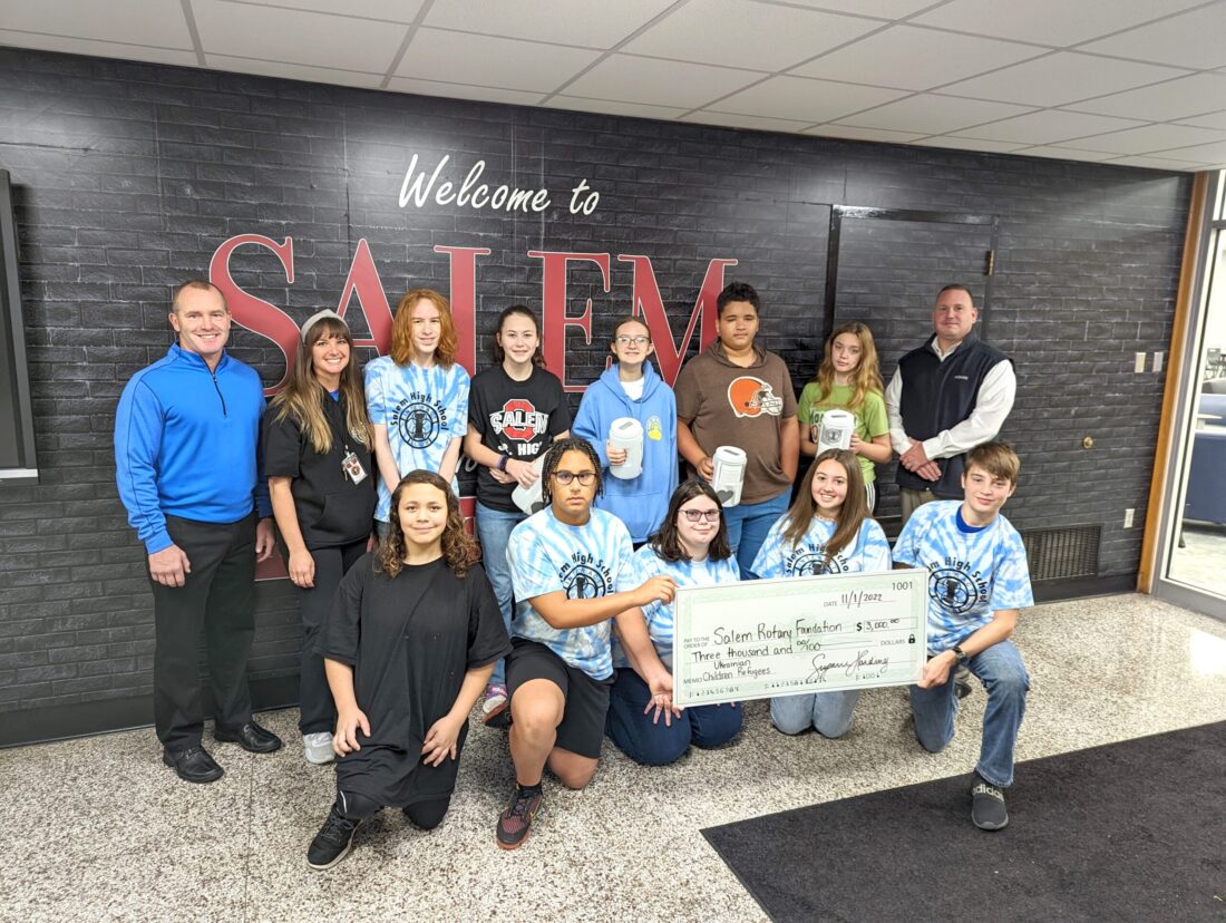 Salem Interact Club | News, Sports, Jobs - Morning Journal